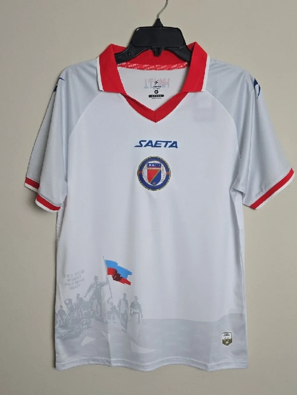 Seata | Shirts | Haiti 226 White And Red World Cup Soccer Jersey | Poshmark